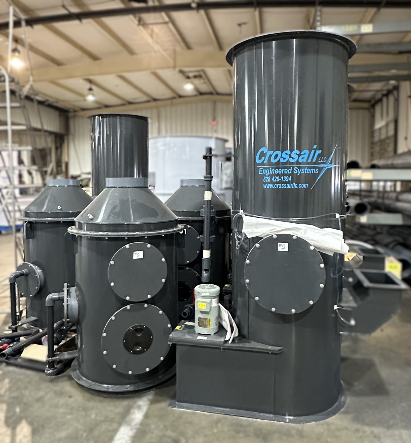 Design - Crossair | Ventilation & Air Pollution Control
